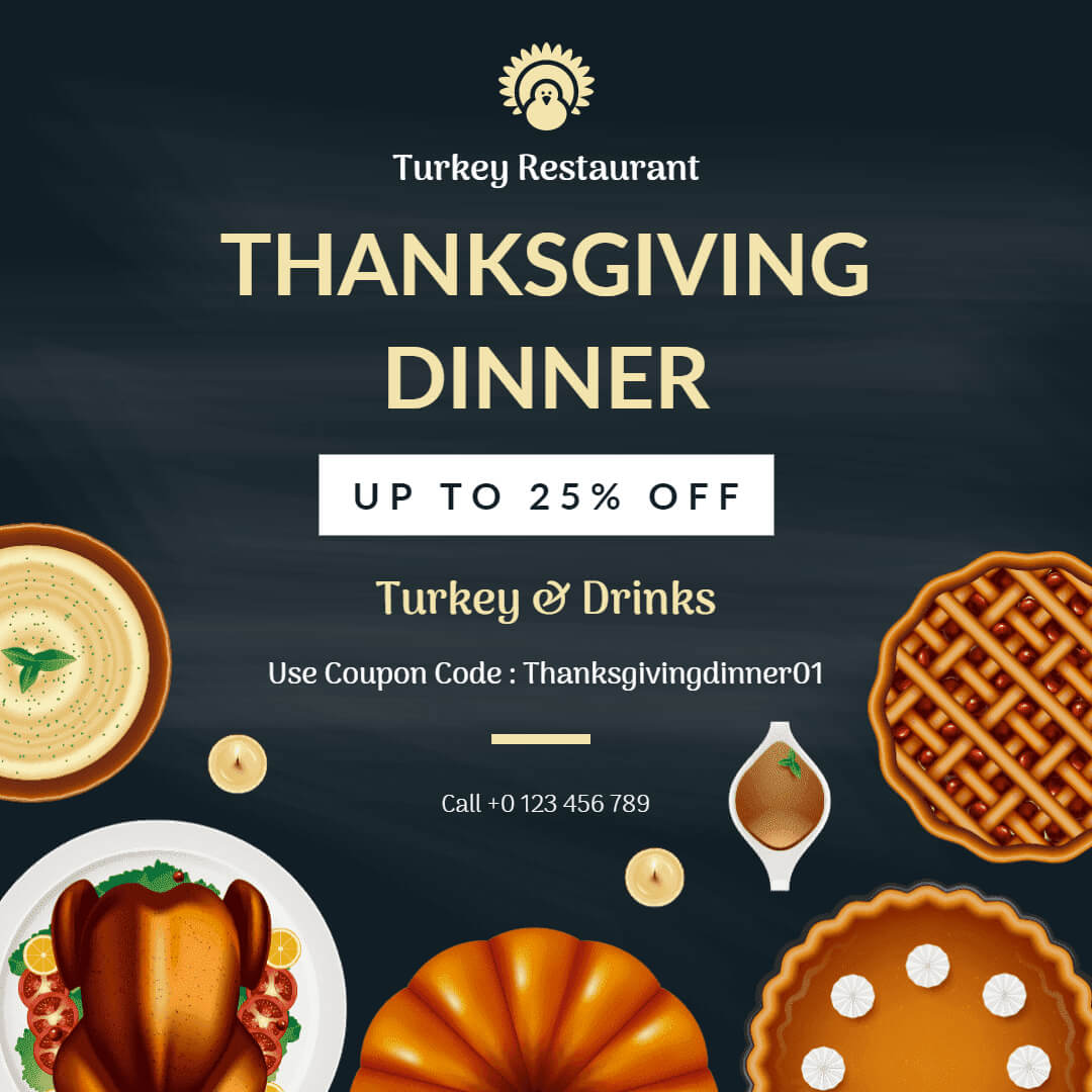 10+ Thanksgiving Social Media Post Examples