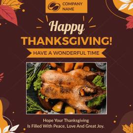 10+ Thanksgiving Social Media Post Examples