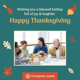 10+ Thanksgiving Social Media Post Examples